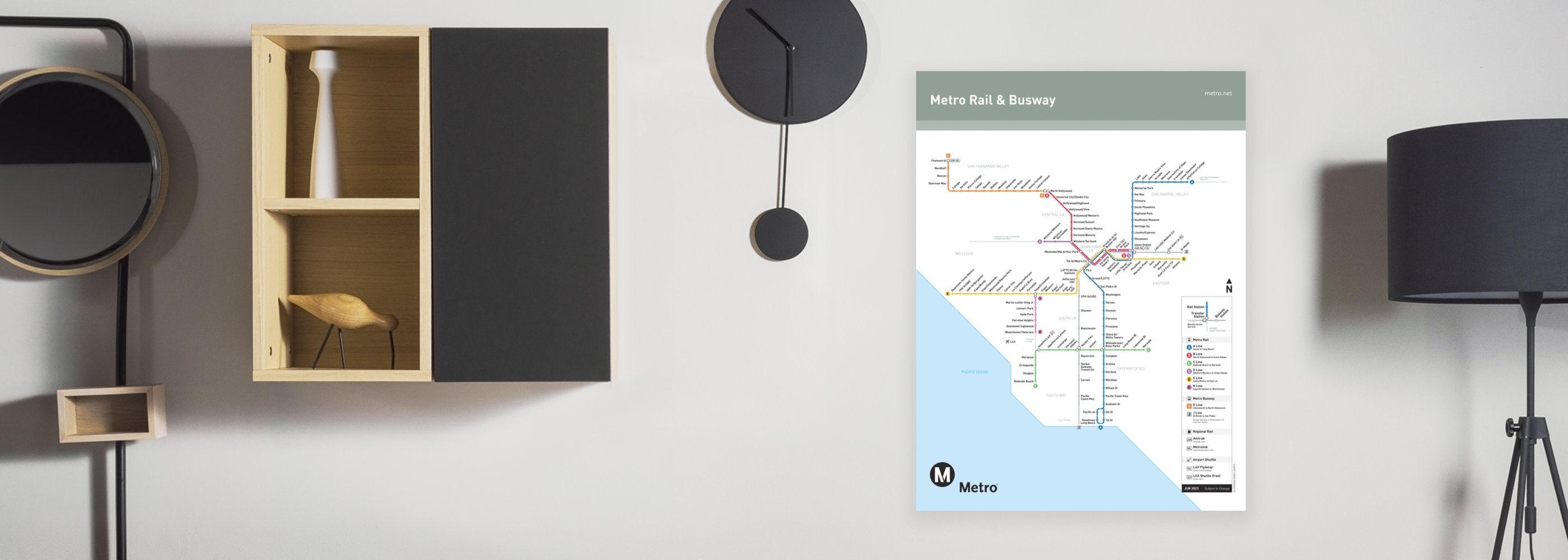 Los Angeles Metro Shop | Bus and Rail Transit Map Posters