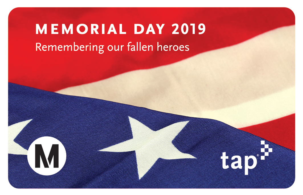 Memorial Day 2019 Collector's Tap Card – Metro Shop