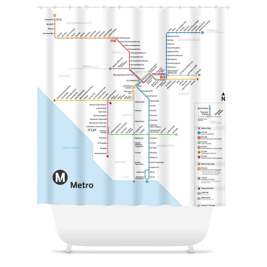 Los Angeles Metro Shop | Rail and Busway Transit Map Products