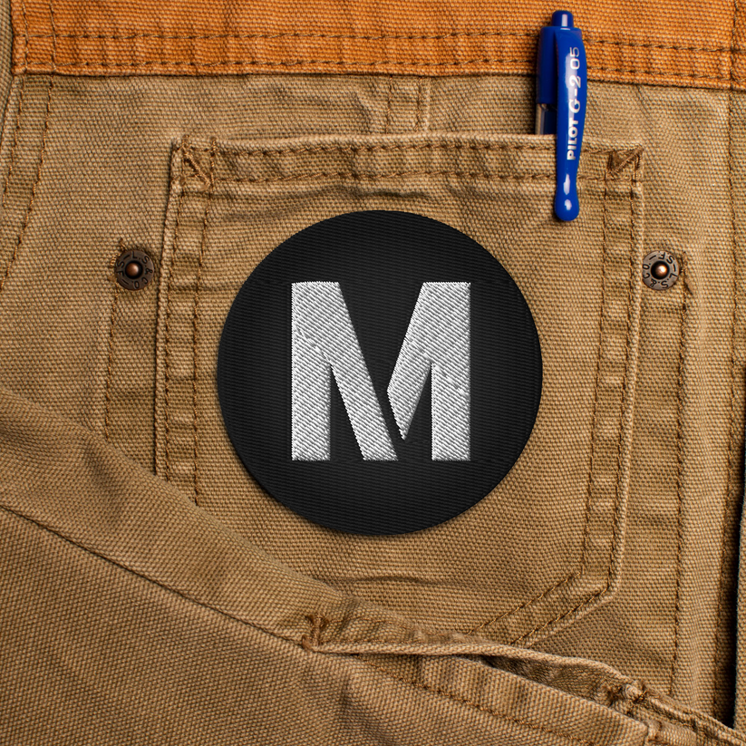 Metro Logo Embroidered Patch – Metro Shop
