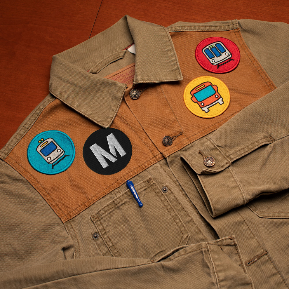 Metro Logo Embroidered Patch – Metro Shop