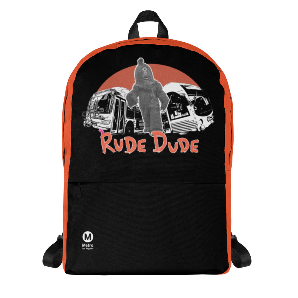 Rude Dude Backpack Black – Metro Shop