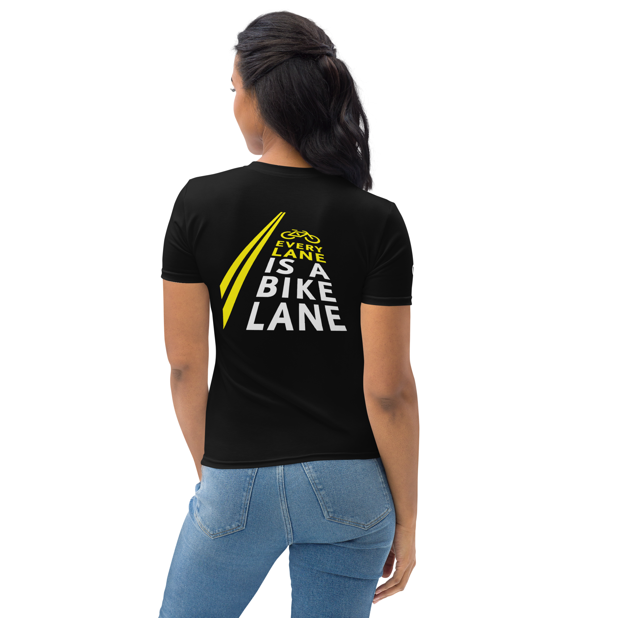 Every Lane Is a Bike Lane Women's T-shirt – Metro Shop