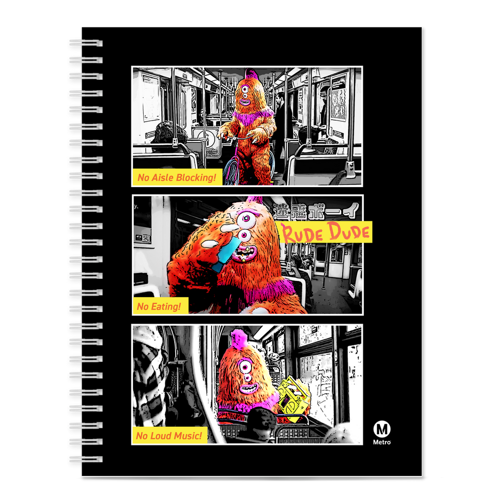 Rude Dude Notebook – Metro Shop