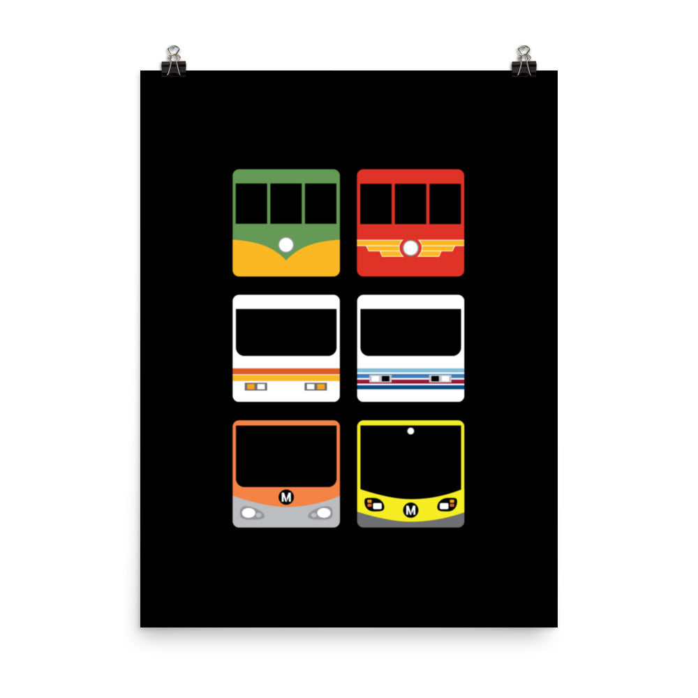 Metro Past and Present Poster – Metro Shop
