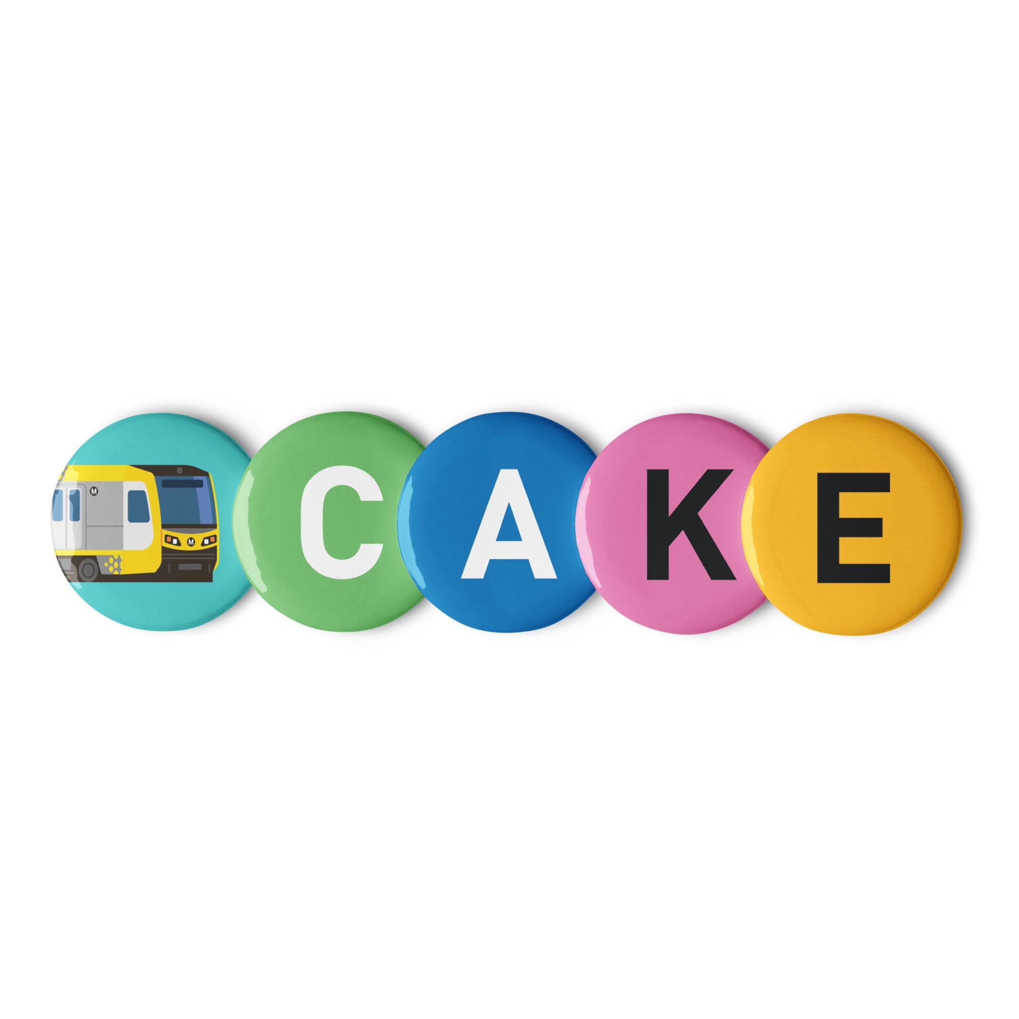 Metro Light Rail Pin-Back Buttons 5-Pack – Metro Shop