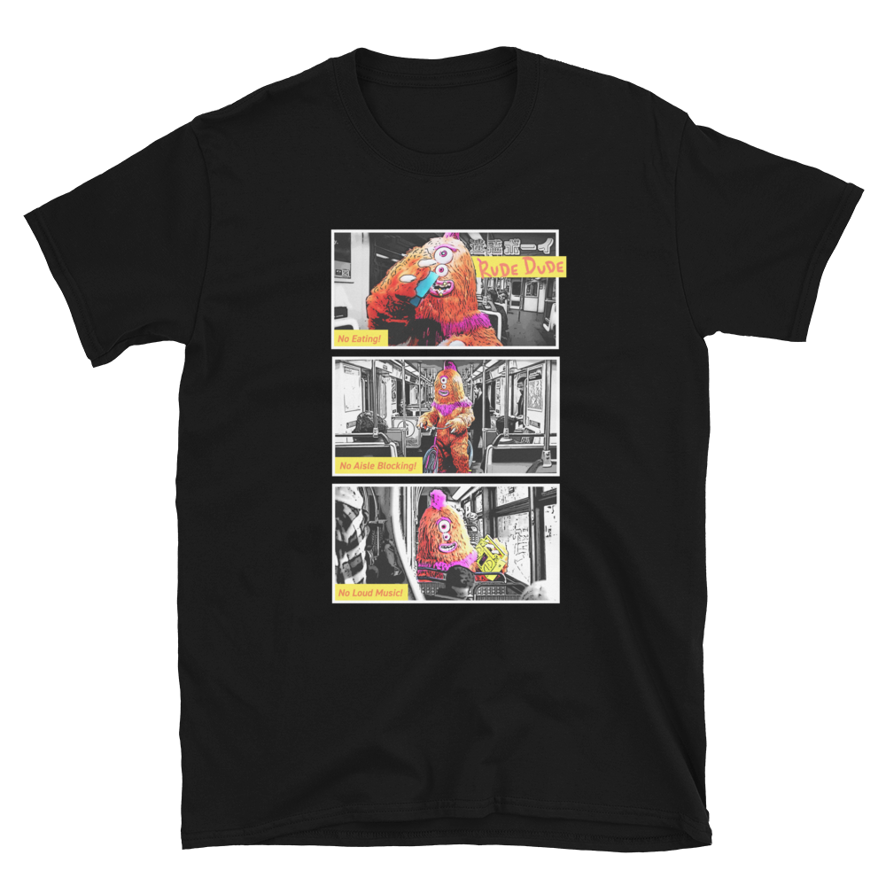 Rude Dude Comic Unisex Adult T-Shirt – Metro Shop