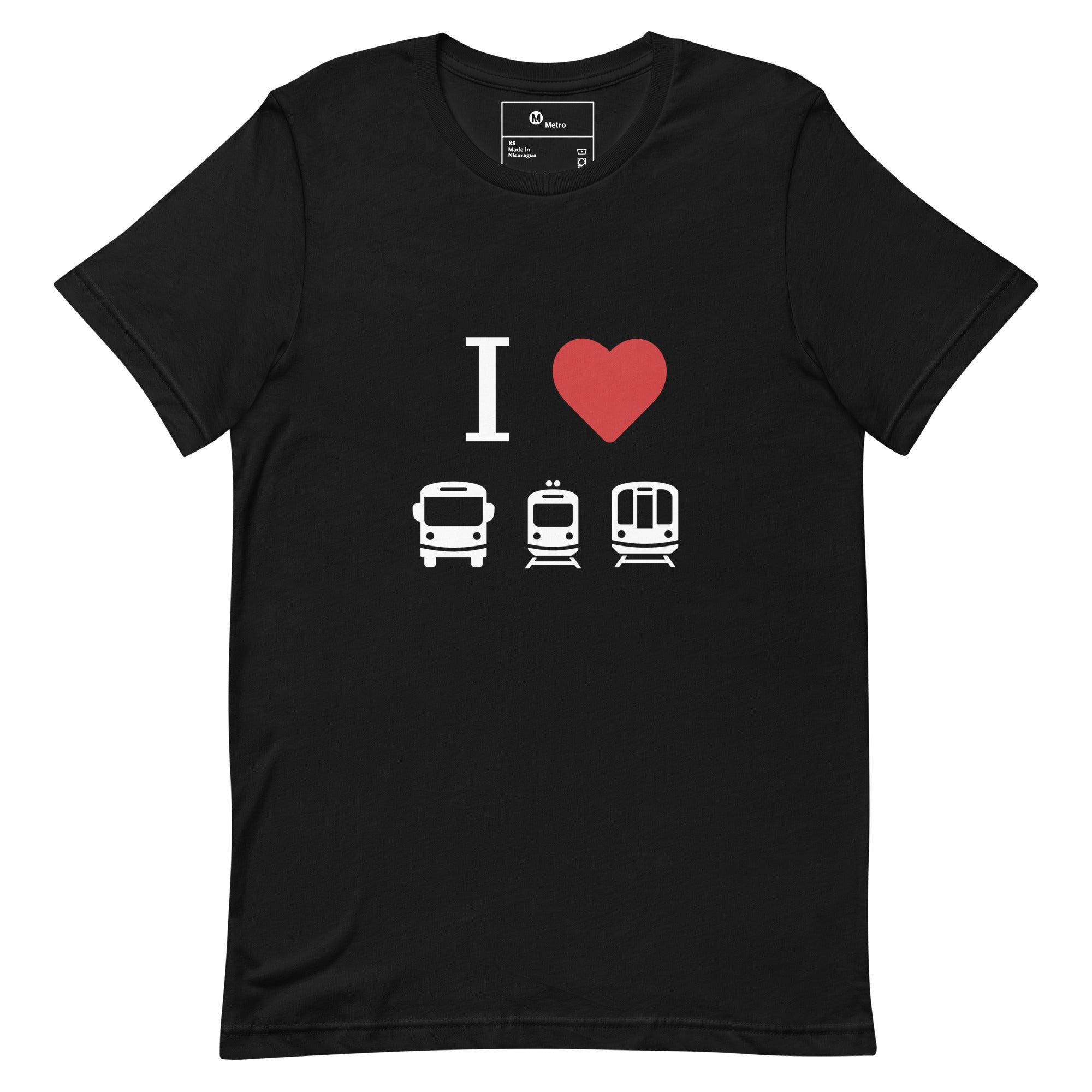 I Heart Transit Unisex T-Shirt – Metro Shop