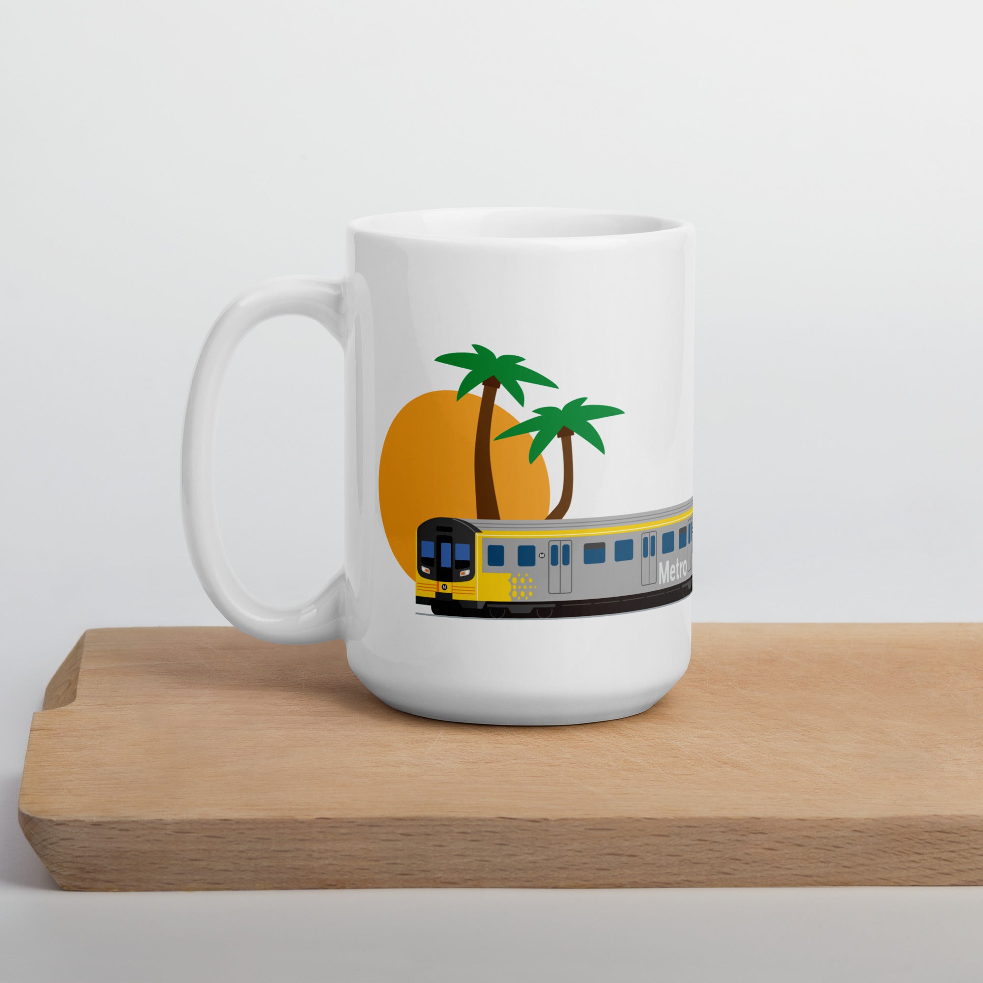 L.A. All Day Heavy Rail Mug – Metro Shop