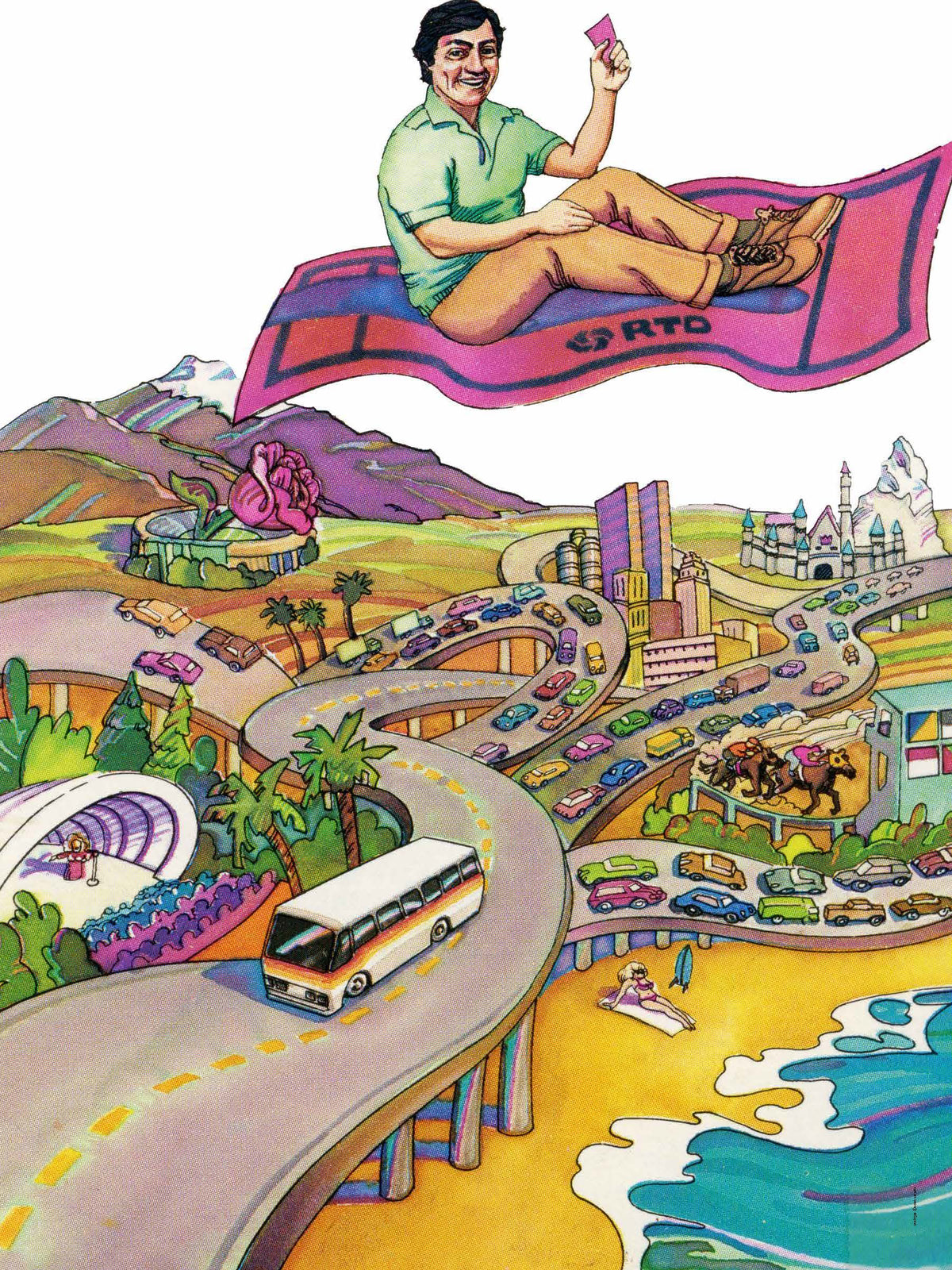 RTD Pleasure Fare Poster - Metro Shop