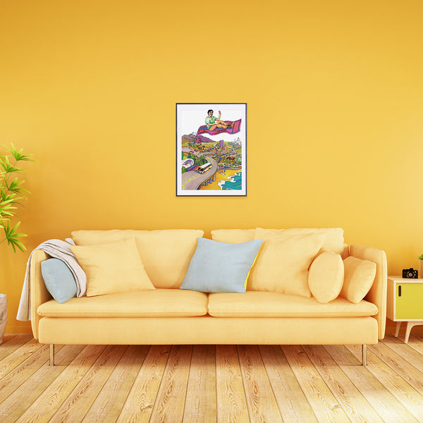 RTD Pleasure Fare Poster - Metro Shop