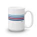 Retro Blue Line Mug – Metro Shop