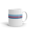 Retro Blue Line Mug – Metro Shop