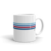 Retro Blue Line Mug – Metro Shop