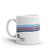 Retro Blue Line Mug – Metro Shop