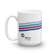 Retro Blue Line Mug – Metro Shop