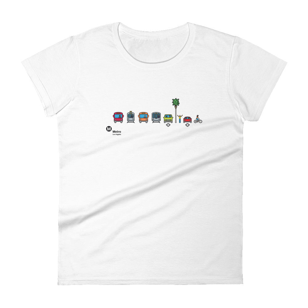 Multimodal Fitted T-Shirt – Metro Shop